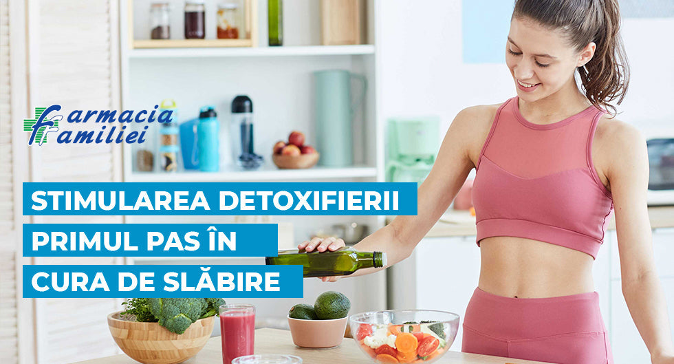 Stimularea detoxifierii - primul pas in cura de slabire