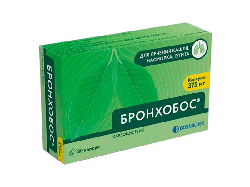 Bronchobos 375mg caps.