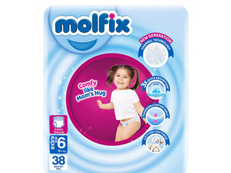 Molfix 6 3D Scutec chilotel pentru copii 15+ kg
