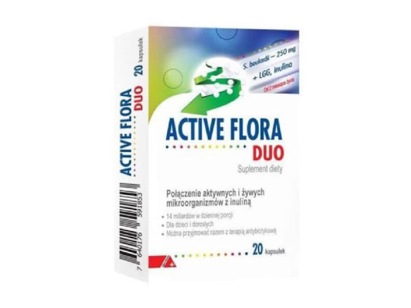 Active Flora Duo caps.