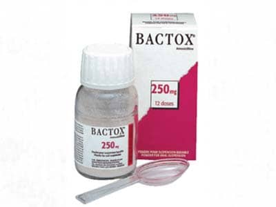 Bactox 250mg/5ml pulb./susp.orala 60ml | ff.md